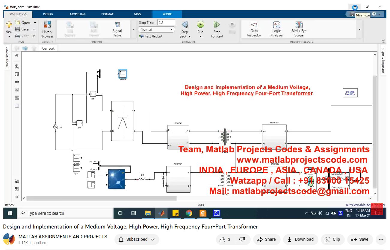 Design and Implementation of a Medium Voltage, High Power, High ...
