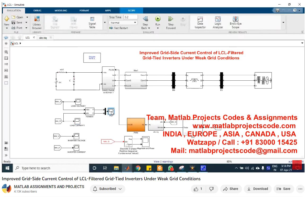 Improved Grid-Side Current Control of LCL-Filtered Grid-Tied Inverters ...